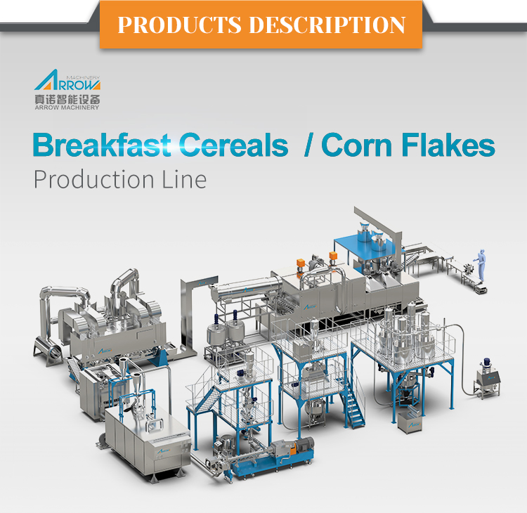 Automatic Corn Flakes/Breakfast Cereal Production Line