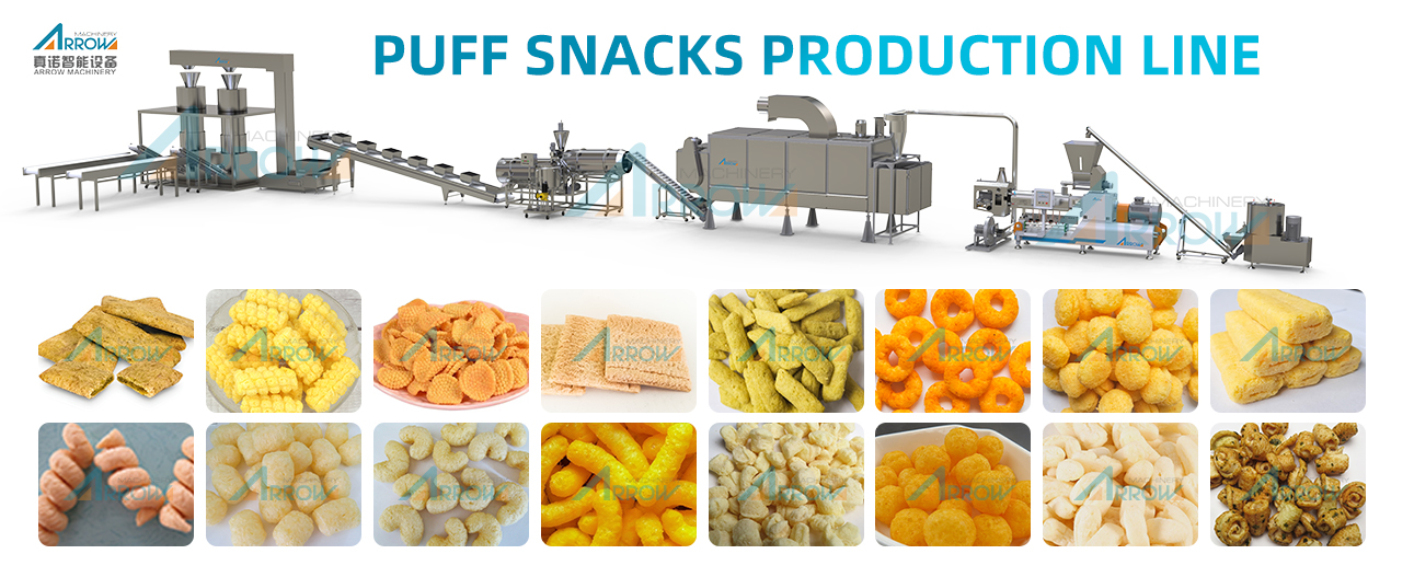 Become a Global Phenomenon: Tasty Puffed Snacks Making Machine