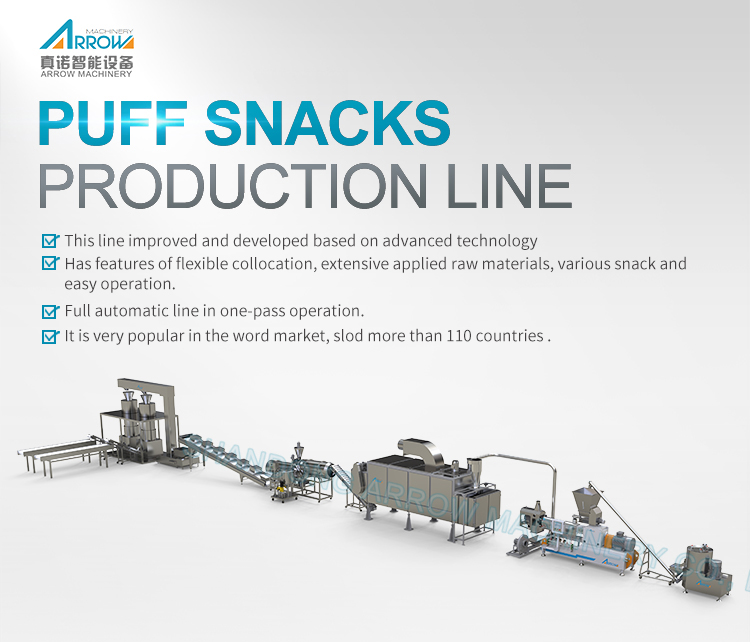 Become a Global Phenomenon: Tasty Puffed Snacks Making Machine